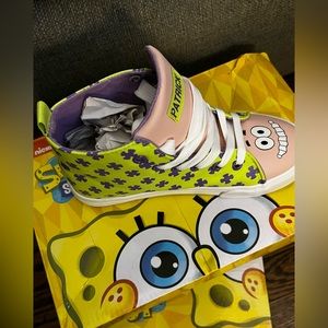 SpongeBob Squarepants | Shoes | Sponge Bob Square Pants Hightop ...